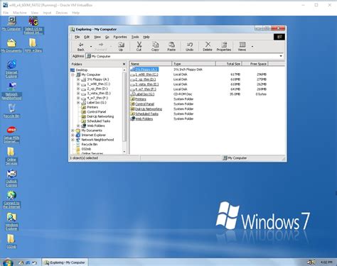Quad Boot Windows 98 4 Themed Windows 98 Installs In 1 4gb Virtualbox Vhd Shotter Nail