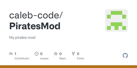 GitHub Caleb Code PiratesMod My Pirates Mod