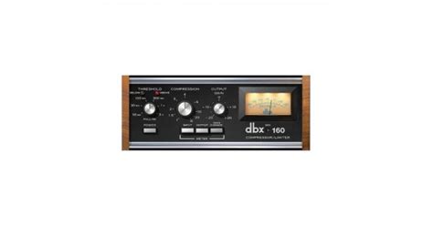 universal audio uad dbx® 160 compressor limiter plugins 效果器 序號下載版
