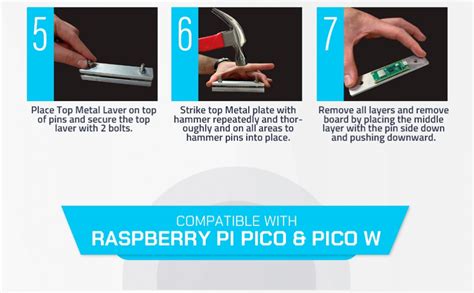 Vilros Deluxe Aluminum Alloy Hammer In Pin Header And