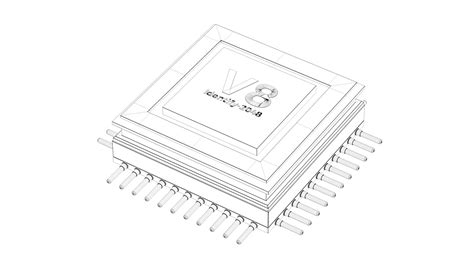 Electron Cpu Technology Chip Microchip Module 3d Model Turbosquid 2139149