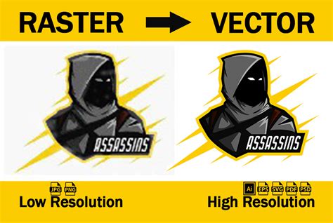 RASTER TO VECTOR LOGO On Behance