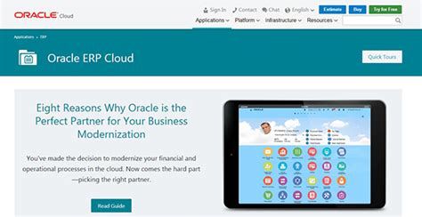 Oracle ERP Cloud Reviews Pricing Software Features Financesonline