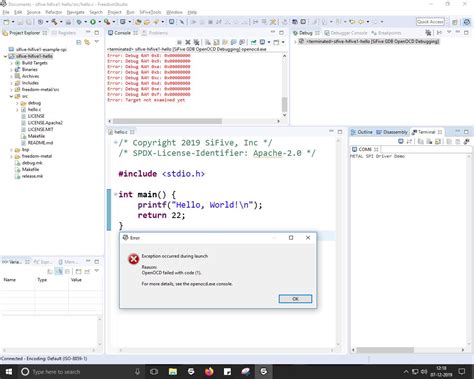 Openocd Error Hifive1 Rev B Sifive Forums
