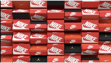 Stacked Nike Boxes