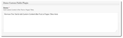 Create A Meta Box For A Custom Field