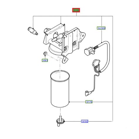 6c119155be 1685716 Genuine 2 2l And 2 4l Vm Ford Transit Fuel Filter Ford Transit Parts