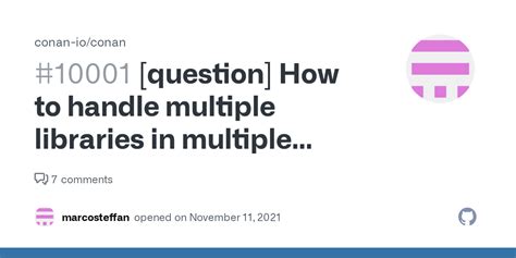 Question How To Handle Multiple Libraries In Multiple Applications Issue Conan Io