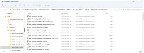 Missing Vis Like Write Delimited Spreadsheet Error In Dependency Ni Community