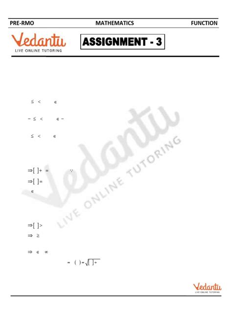 function answer assignment 3 pdf function mathematics
