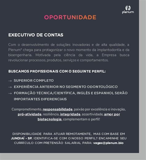 Plenum Plenumvagas Plenum Bioengenharia