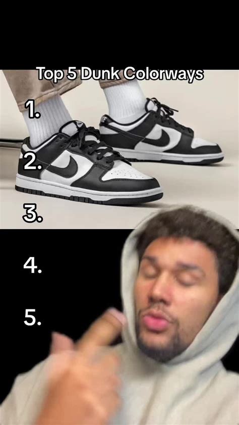 Top 5 Dunks Nike Dunks Sneakers Foryou Fyp Shoes Greenscreen X Dunk Tiktok