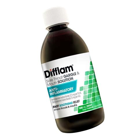 Buy Difflam Anti Inflammatory Gargle 500ml Online At Chemist Warehouse®