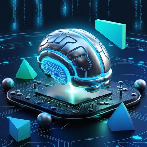 Digital Brain Artificial intelligence AI machine learning Business Technology Internet Network ...