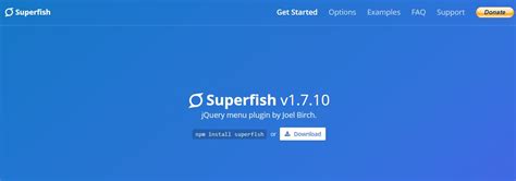 60 Best Free Jquery Css3 Menu Plugins 2020