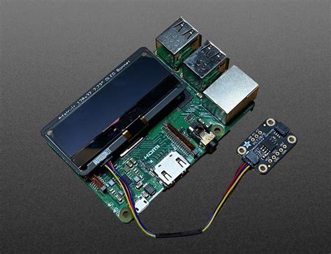 New Product Adafruit 223″ Monochrome Oled Bonnet For Raspberry Pi