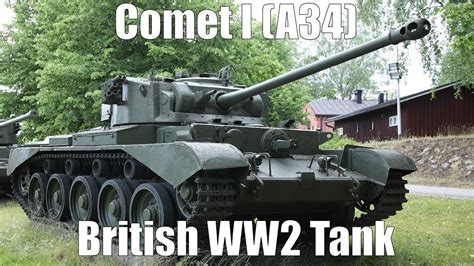 Comet I A34 Walkaround British Ww2 Tank Ex Finnish Army Ps 252 24