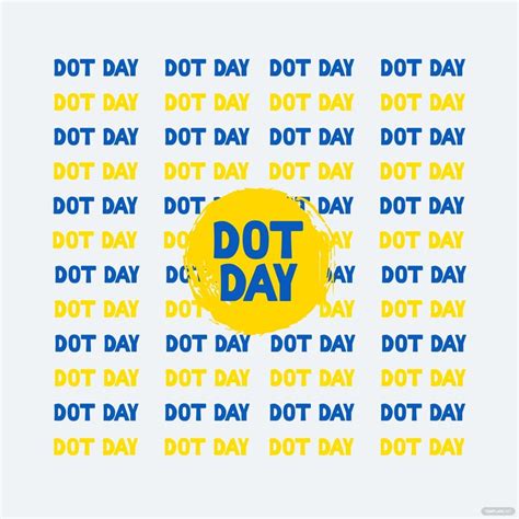 International Dot Day Image Background Eps Illustrator  Psd Png Pdf Svg
