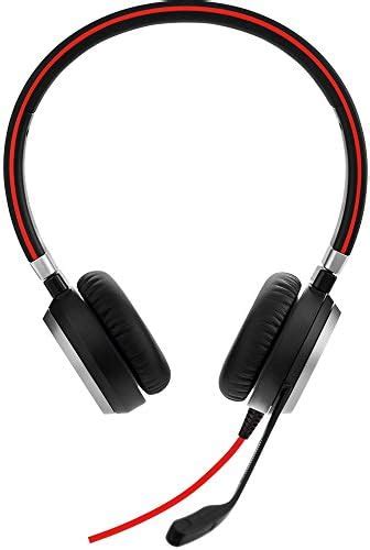 Jabra Store Evolve Wired On Ear Headphone With Mic Black Amazon In Electronics