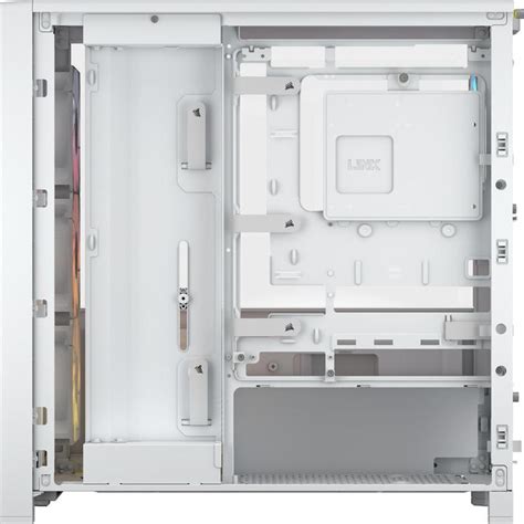 Corsair 4000d Frame Lcd Rs Argb Wht Case Atx E Atx Micro Atx Matx