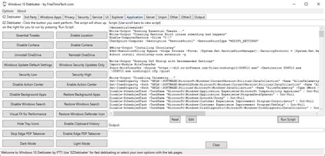 Windows 10 Debloater Tool Debloat Gui Updated Feb 2 2021 V14