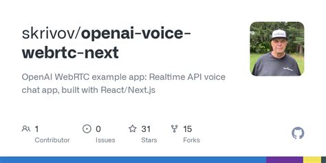 github skrivov openai voice webrtc next openai webrtc example app