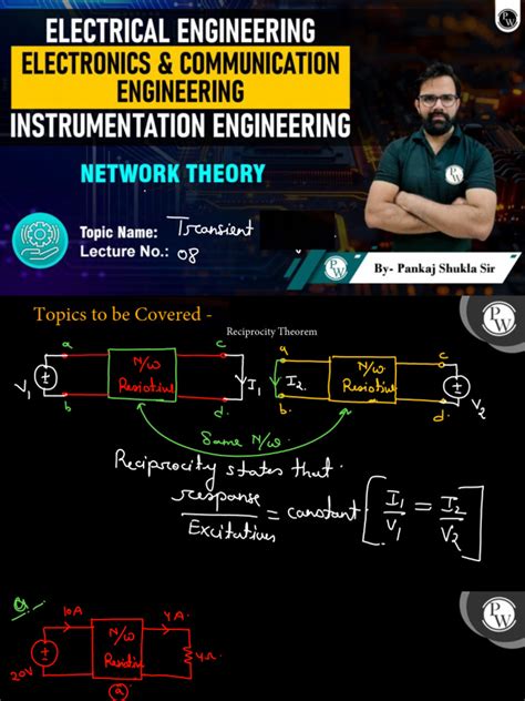 Transient Part 02 Lec 08 Class Notes Pdf