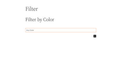 Filter Products By Attribute Border Color Global Style Is Not Applied