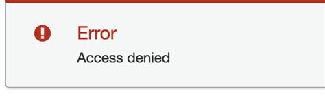 Amazon Web Services How Can I Recover From Access Denied Error On Aws