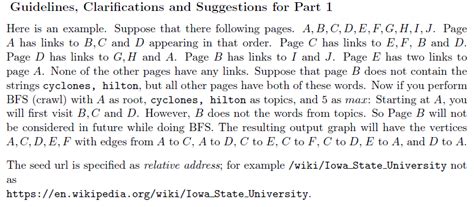 Solved Java Algorithm Use Bfs To Implement A Crawler To