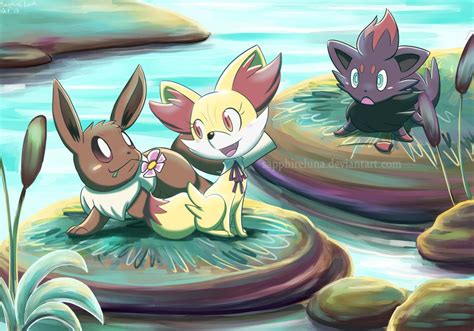 Zorua And Fennekin