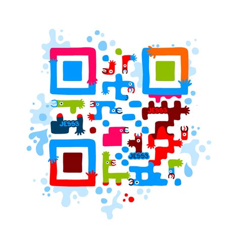 Cool QR Code Art By JESS R Qrtwork