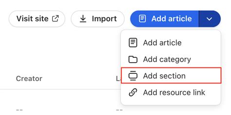 Organize Knowledge Base Articles With Categories And Sections