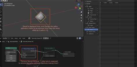 133265 Geometry Nodes Radius Input Node Does Not Display Default Attribute Value Blender