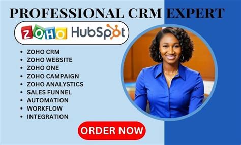 Customize And Integrate Zoho Crm Zoho One And Hubspot By Alizadesign23