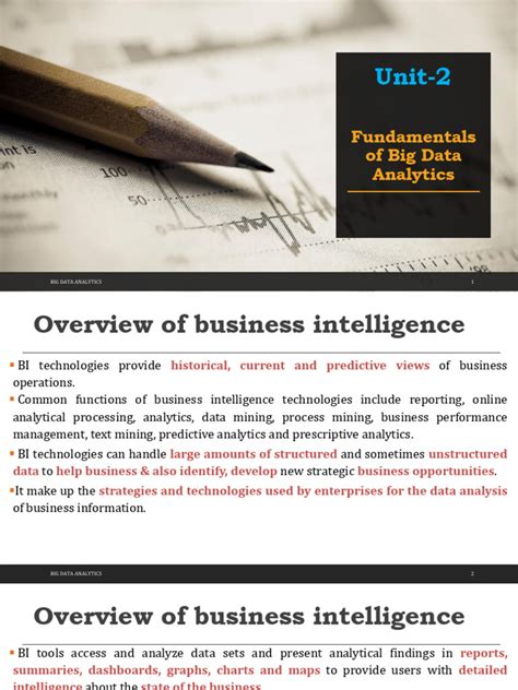 Unit 2 Fundamentals Of Big Data Analytics Pdf Business Intelligence Analytics