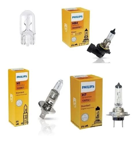 Lâmpadas Automotivas 2 H1 2 H7 2 Hb4 4 T10 Parcelamento Sem Juros