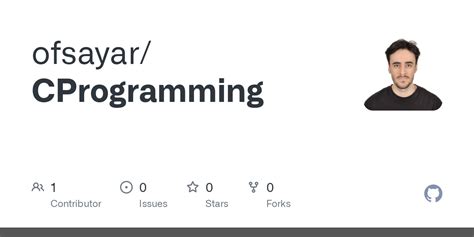 github ofsayar cprogramming
