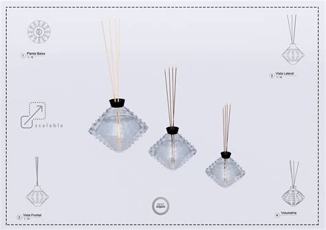 M Scalable Smell Diffuser Revit High Quality Revitimport