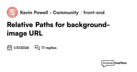 Relative Paths For Background Image Url Kevin Powell Community