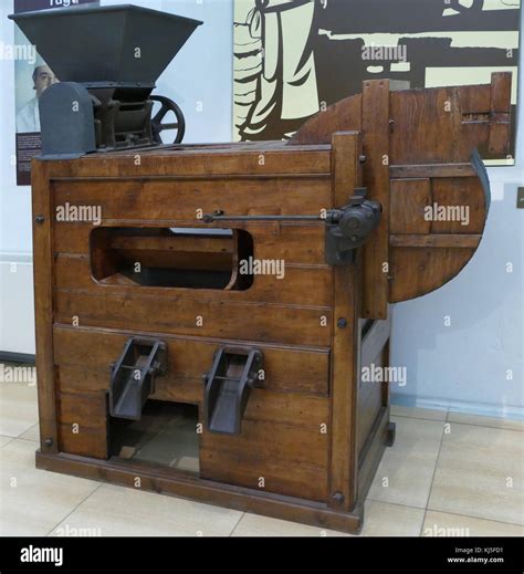 Cocoa Bean Shell Remover Used On The Roasted Beans That Separates The Cocoa Nib From Its Shell Cocoa Bean Shell Remover Used On The Roasted Beans That Separates The Cocoa Nib From Its Shell