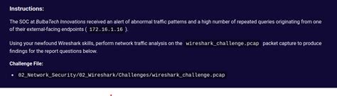 Soc Analyst Lab — Network Analysis Malware Using Wireshark By