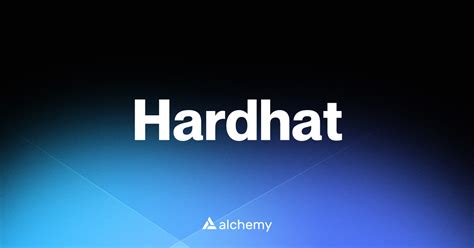 Hardhat Web3 Developer Tools Alchemy