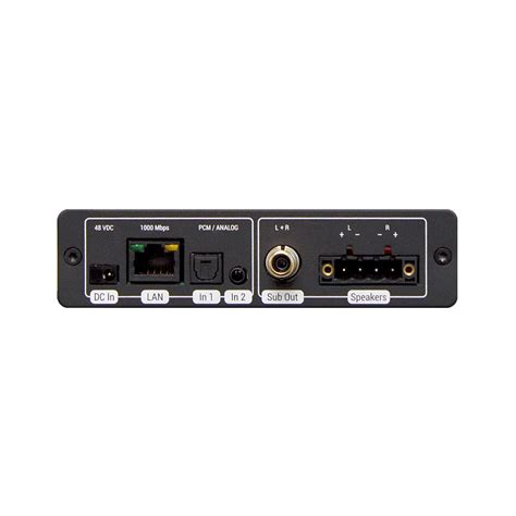 Single Zone Amplifier URC Automation