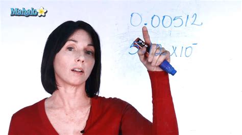 How To Write Decimals In Scientific Notation YouTube