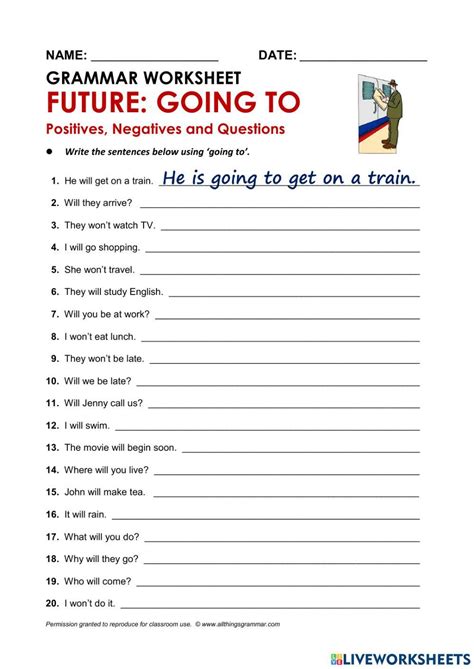 Simple Future W… Free Interactive Worksheets 6540467