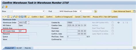 sap ewm初阶之warehouse order and warehouse task sap warehouse group code csdn博客