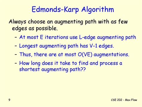 CSE Algorithms Max Flow Problems 11/21/02 CSE Max Flow. - ppt download