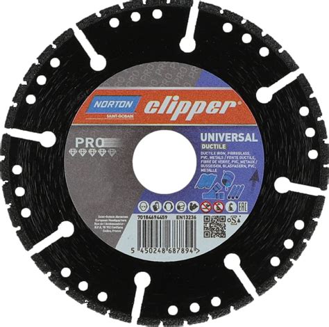 Norton Clipper Ductile 180 Mm Elmas Metal Kesme Testere Disk Taşlamalar Için En Ucuz