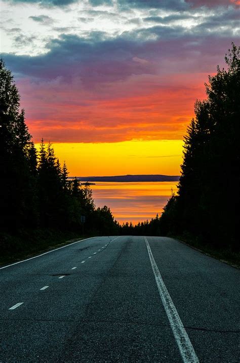 Road Sunset